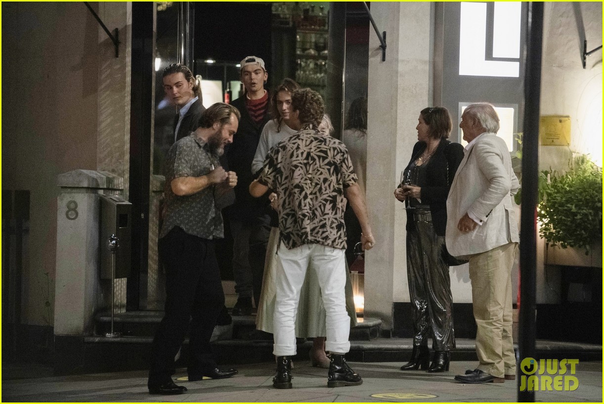 Jude Law Celebrates Son Rudy's 18th Birthday with Family Night Out ...