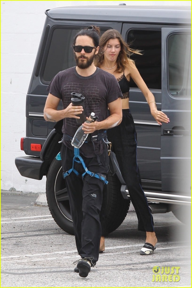 Jared Leto Spotted at Rock Climbing Gym with Valery Kaufman, His ...