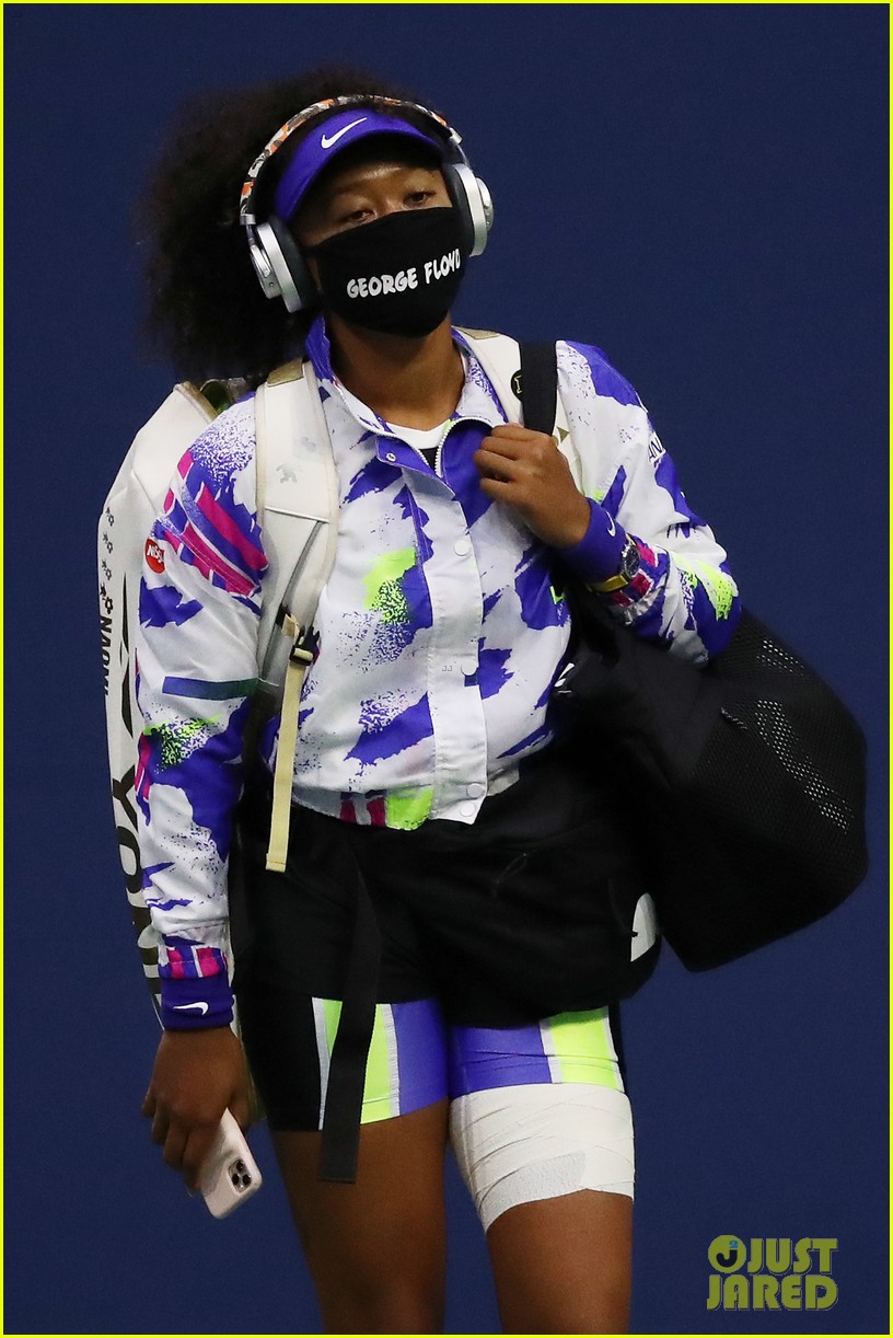 Naomi Osaka Wears George Floyd Mask During Latest U.S. Open 2020 Match ...