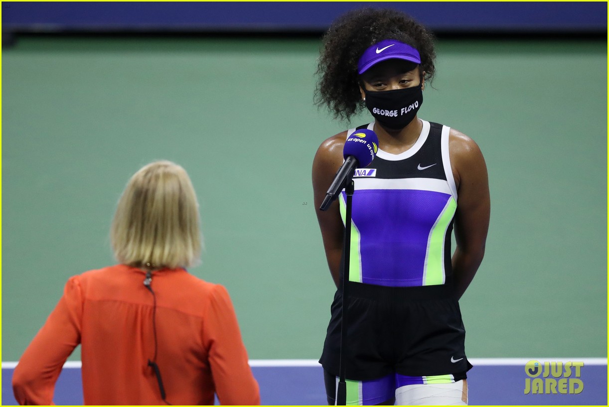 Naomi Osaka Wears George Floyd Mask During Latest U.S. Open 2020 Match ...