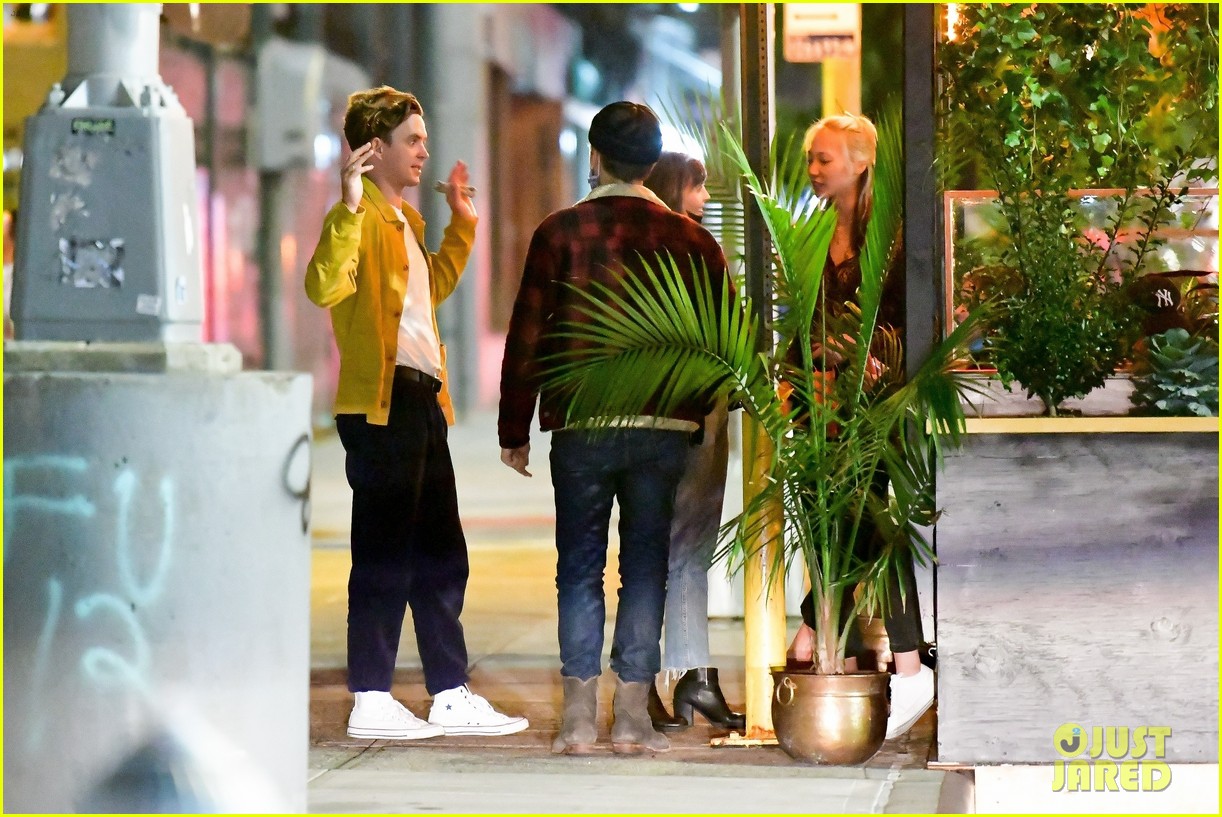 Dylan Sprouse & Barbara Palvin Join Friends for a Fun Saturday Night on ...