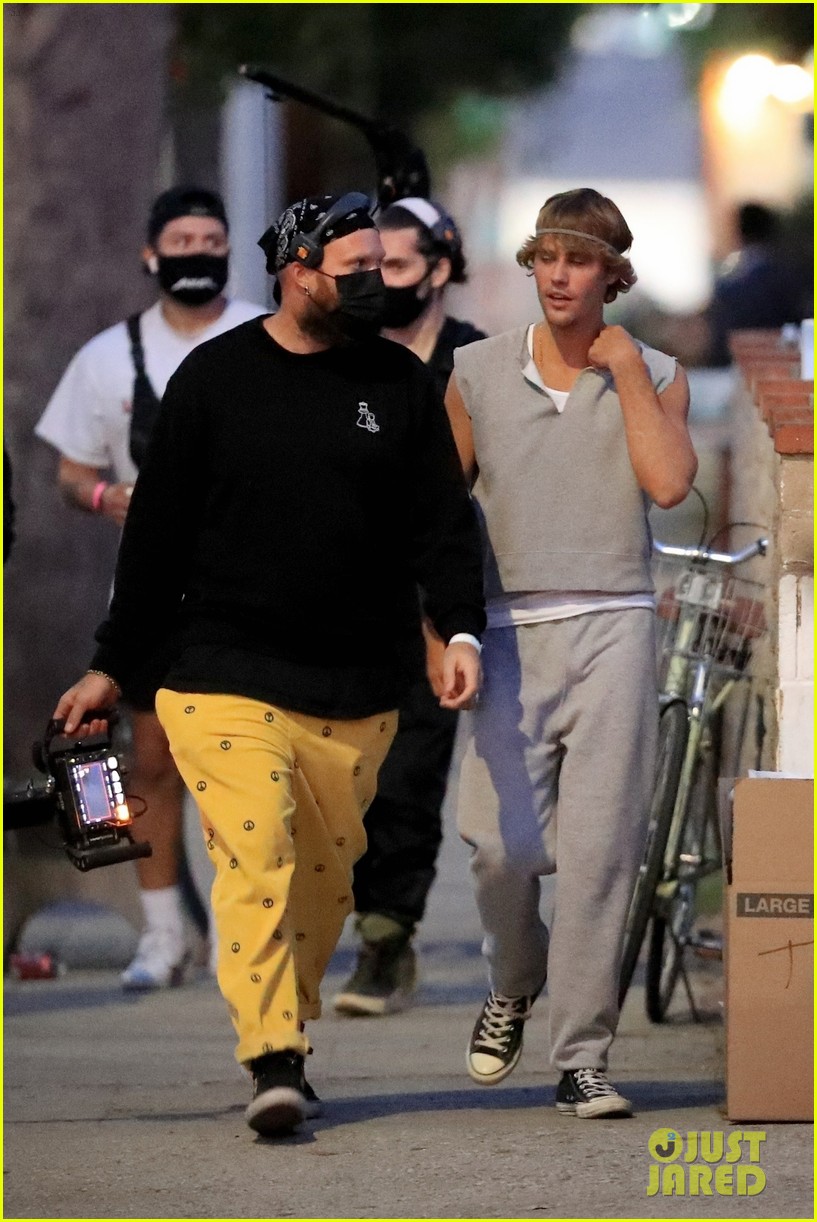 Justin Bieber Covers His Tattoos to Play Rocky Balboa in New Music ...