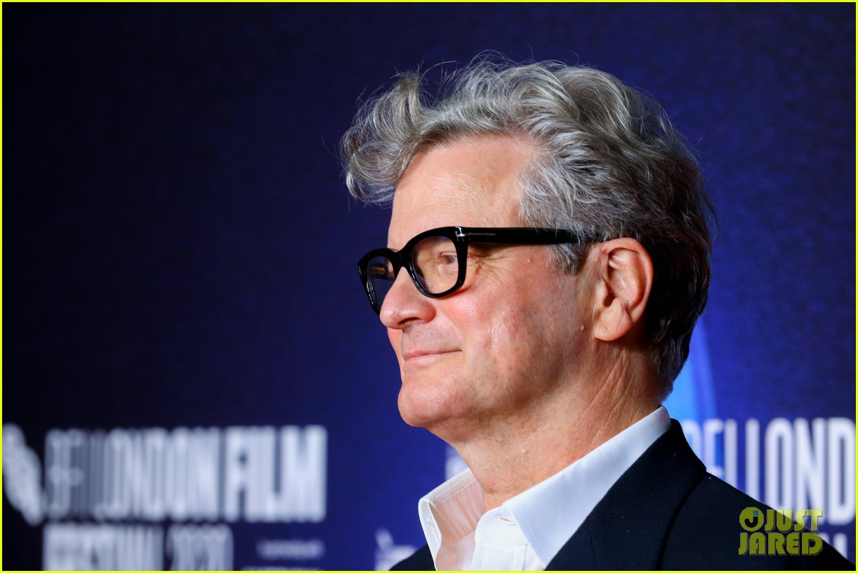 Colin Firth Attends Socially Distanced 'Supernova' Premiere in London ...