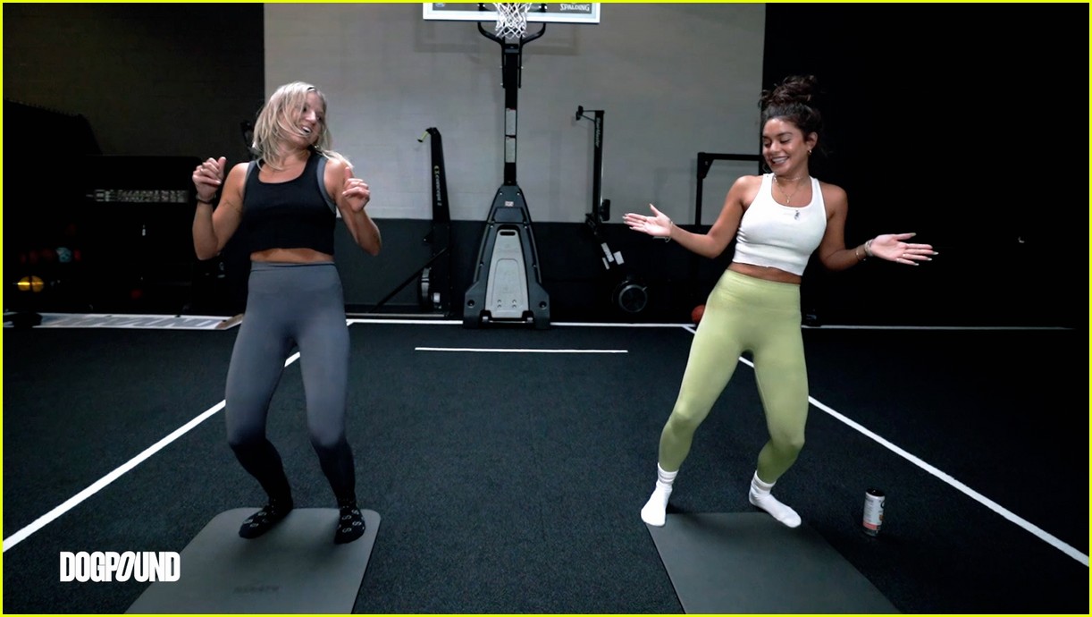 Vanessa Hudgens Takes Fans Into the Dogpound for a Workout with BFF GG Magree!: Photo 4493700 ...