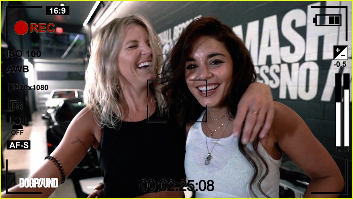 Vanessa Hudgens Takes Fans Into the Dogpound for a Workout with BFF GG ...
