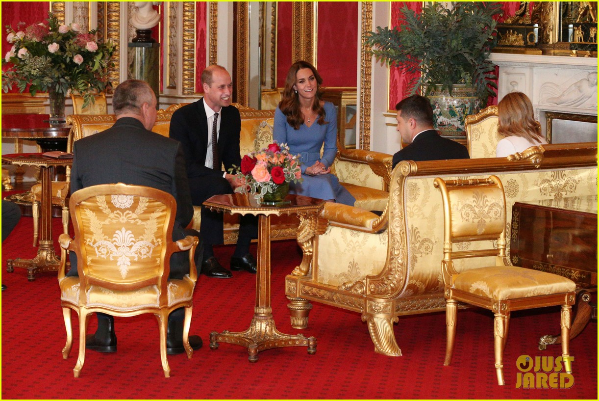 Kate Middleton & Prince William Step In for Queen Elizabeth for Meeting ...