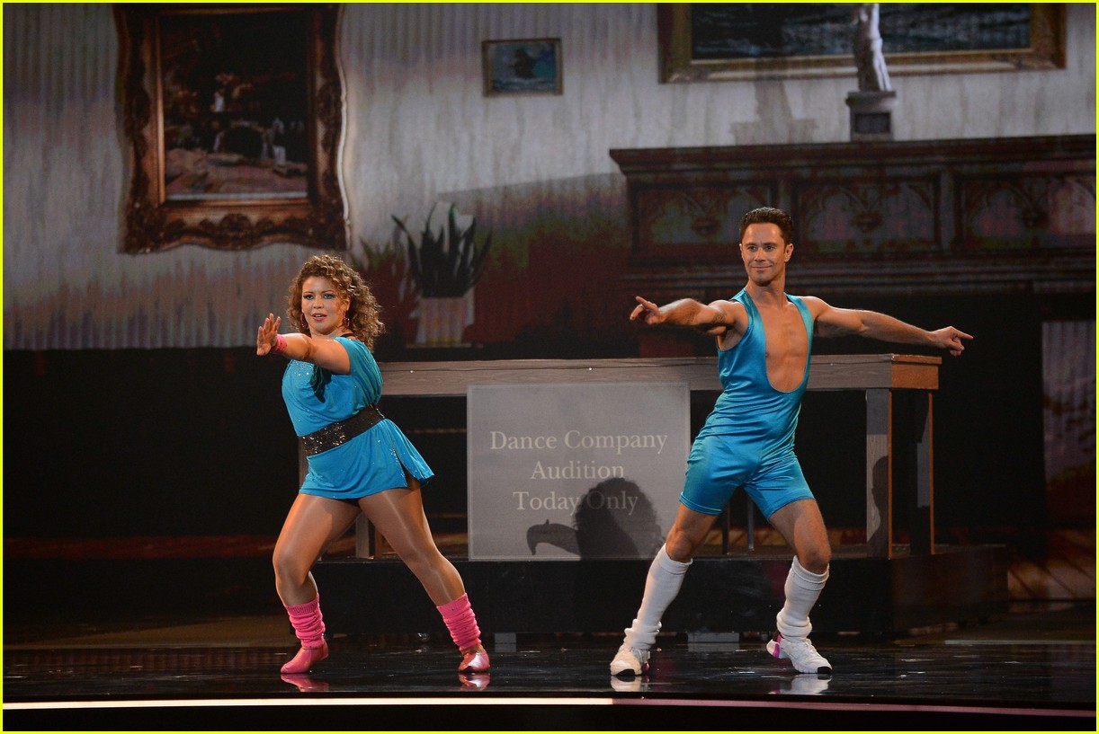 Justina Machado Recreated the 'Flashdance' Water Scene on 'DWTS ...