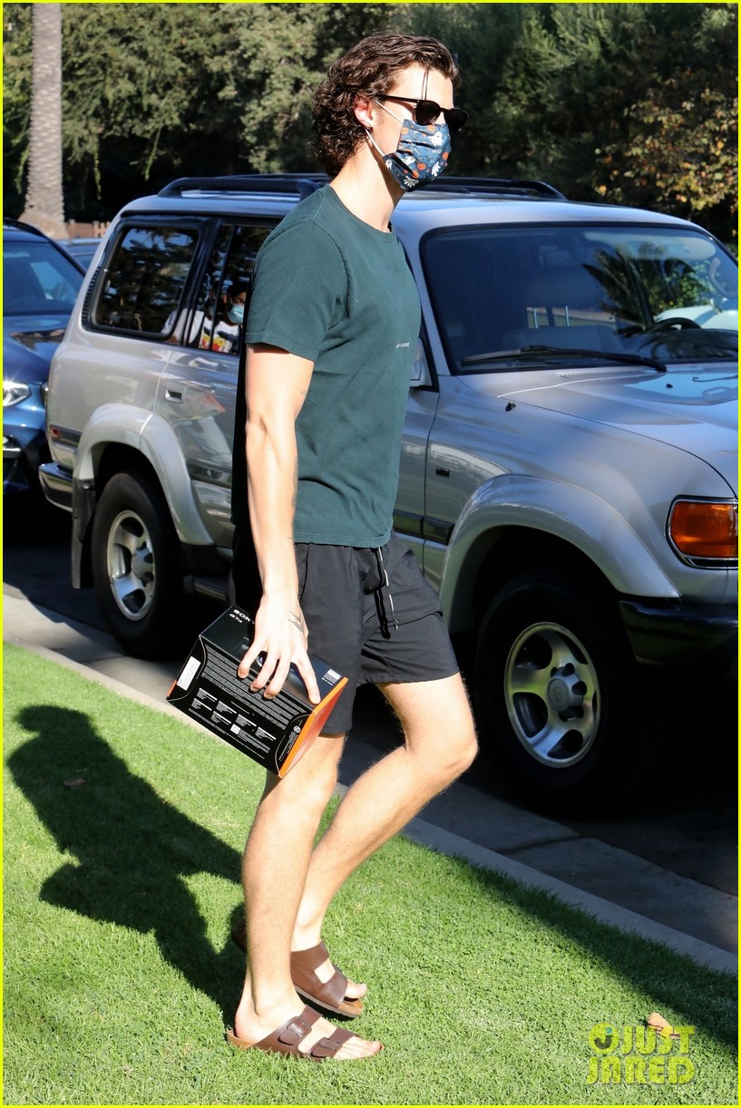 Shawn Mendes Picks Up a Camera While Camila Cabello Waits in the Car ...