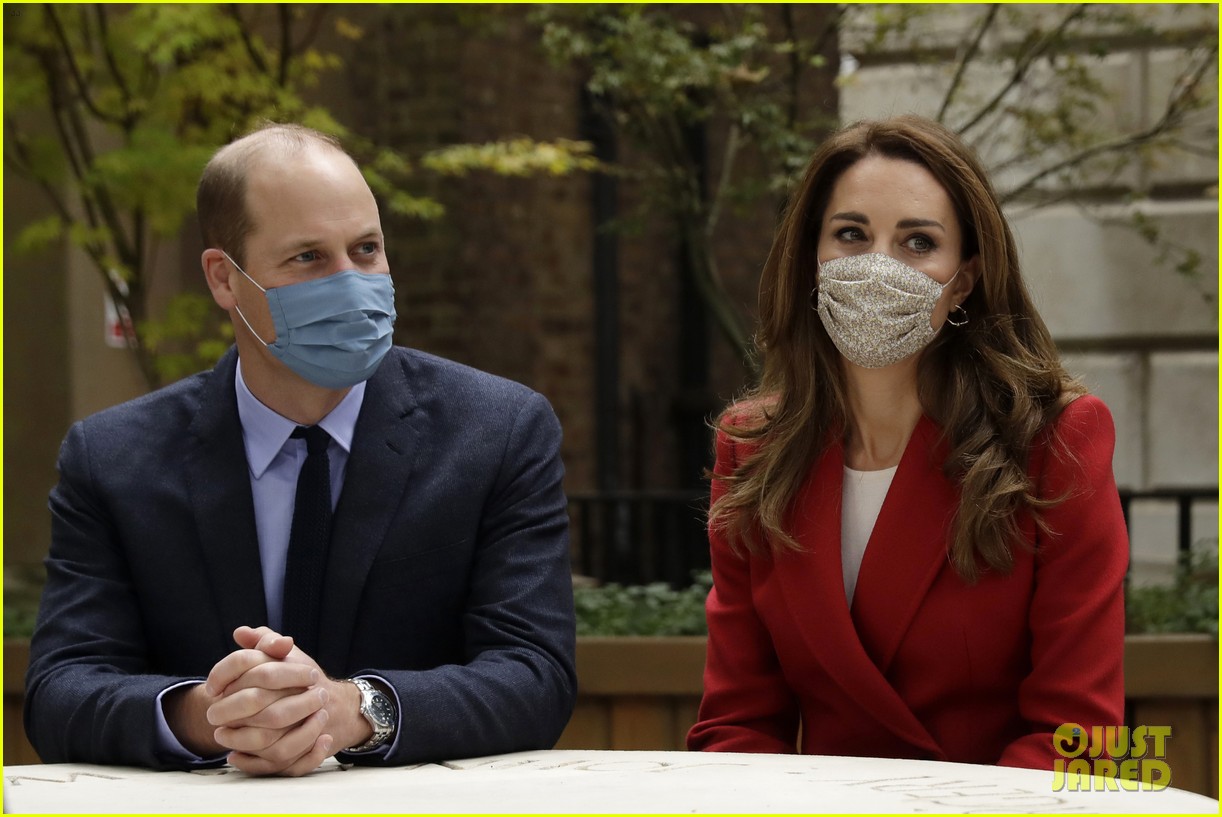 Duchess Kate Middleton & Prince William Wear Their Face Masks on Latest ...