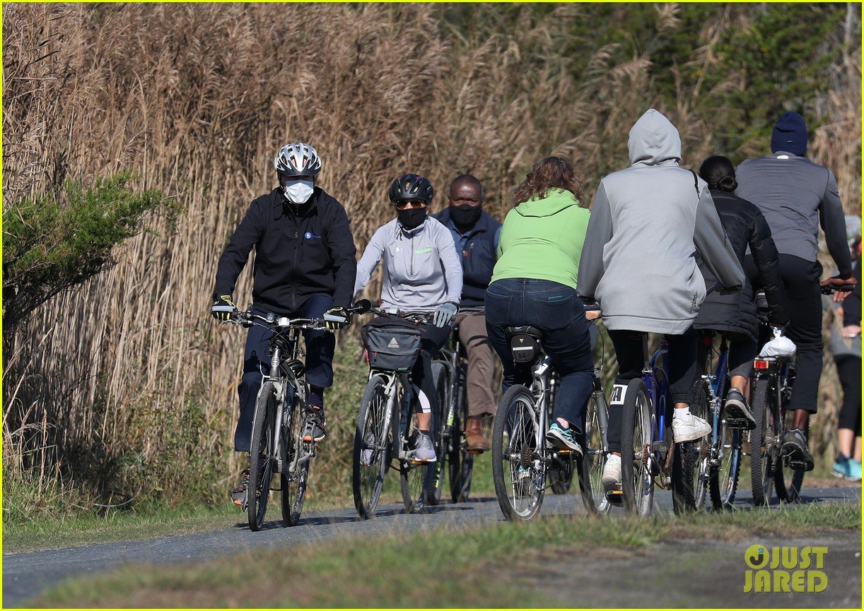 President-Elect Joe Biden Spotted on Saturday Morning Bike Ride with ...
