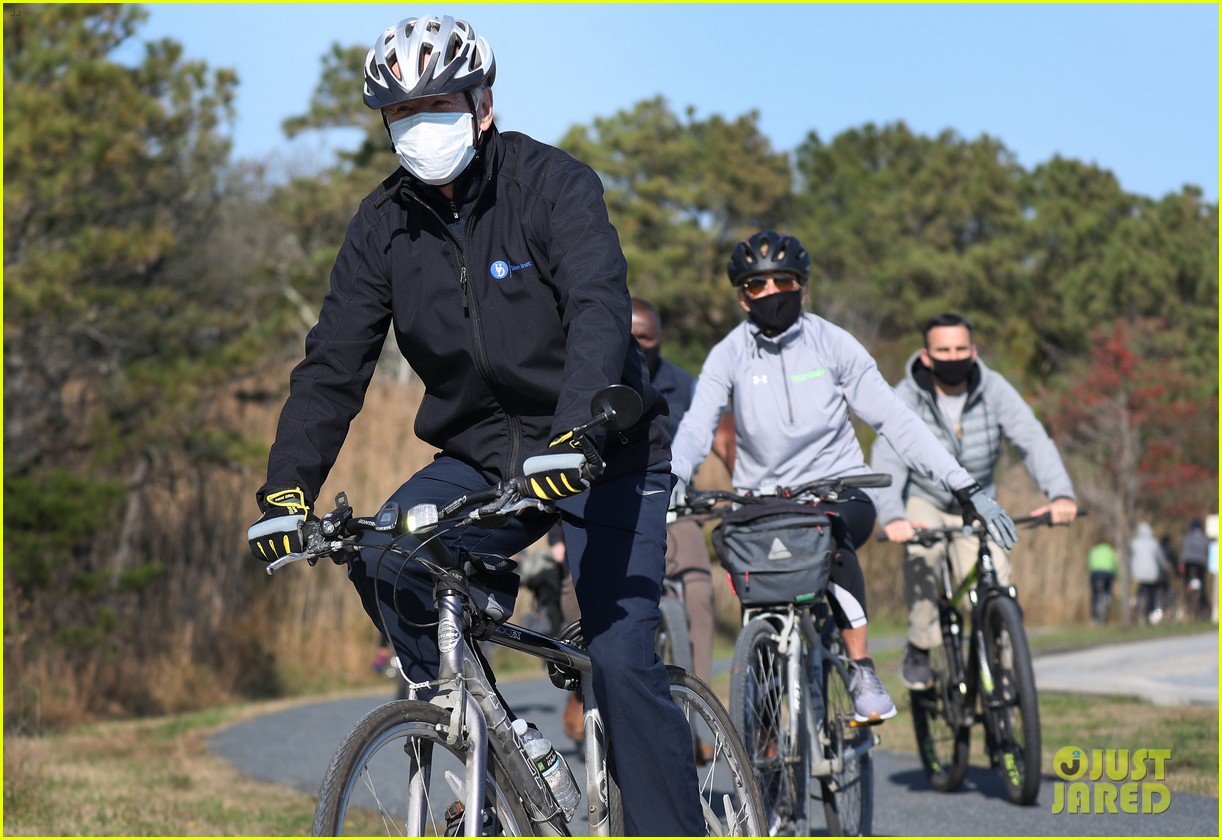 President-Elect Joe Biden Spotted on Saturday Morning Bike Ride with ...
