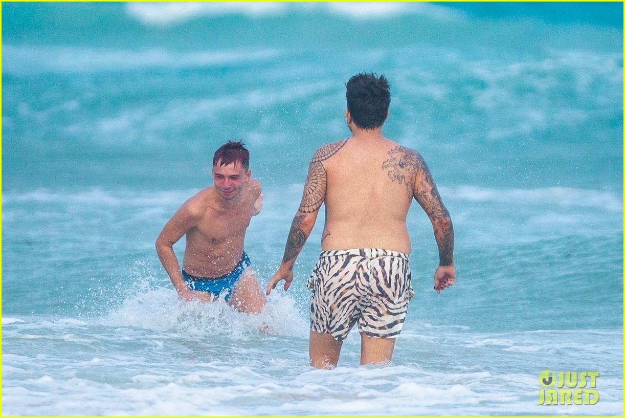 Adam Lambert Packs On PDA with New Boyfriend Oliver Gliese in Tulum: Photo 4502037 | Adam ...