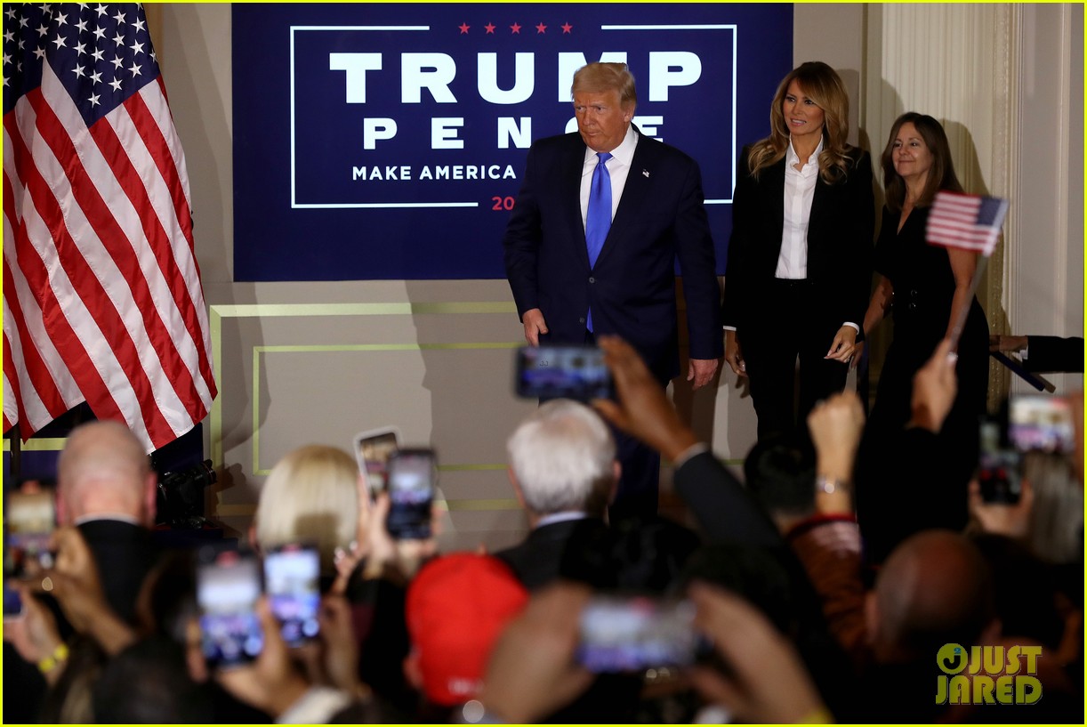 Nope, 'Fake Melania' Didn't Show Up for Trump's False Victory Speech on ...