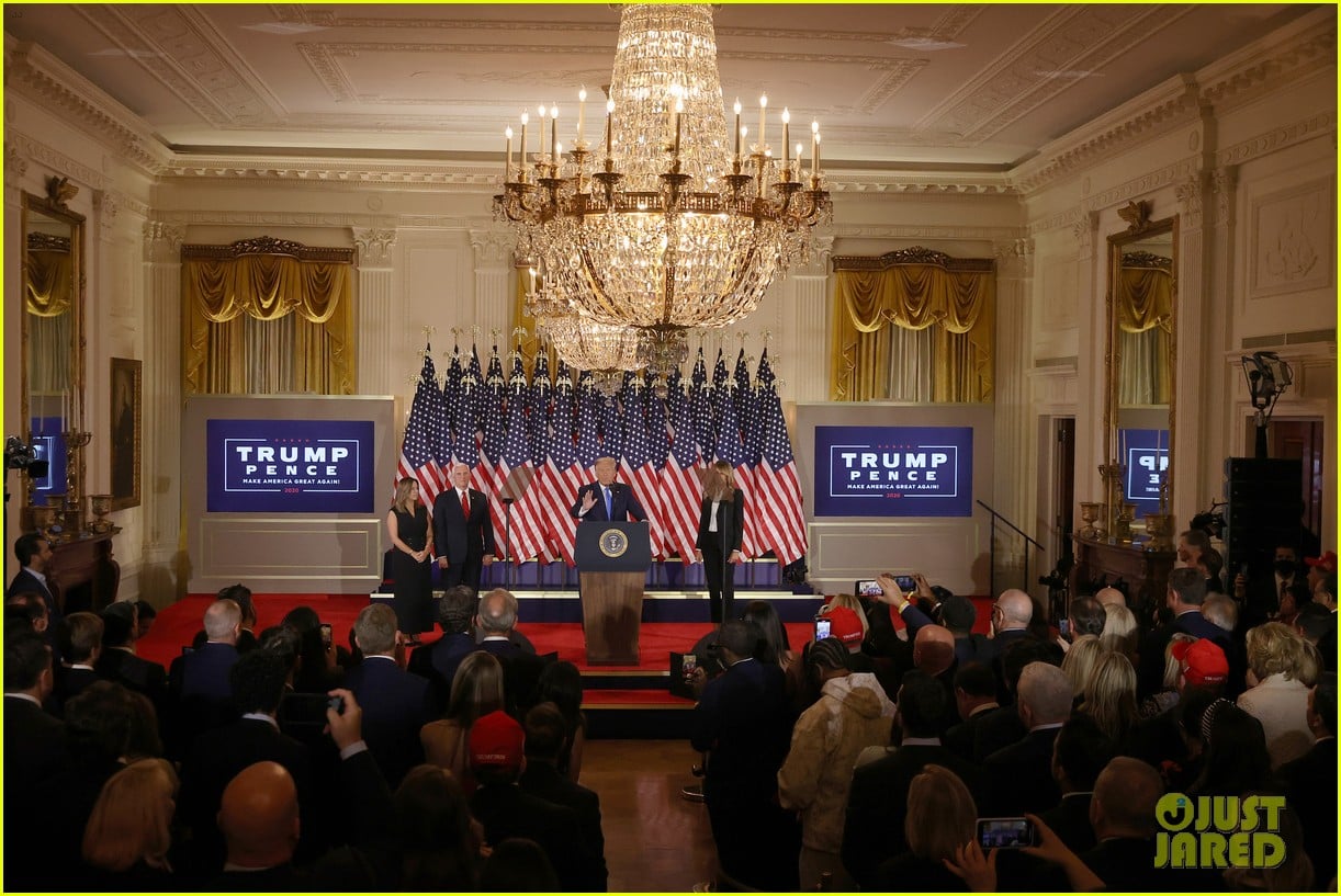 Nope, 'Fake Melania' Didn't Show Up for Trump's False Victory Speech on ...