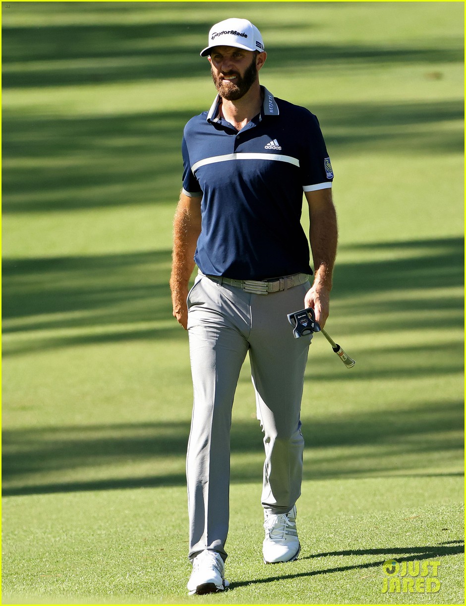 Golfer Dustin Johnson Gets Fiancee Paulina Gretzky's Support at The ...