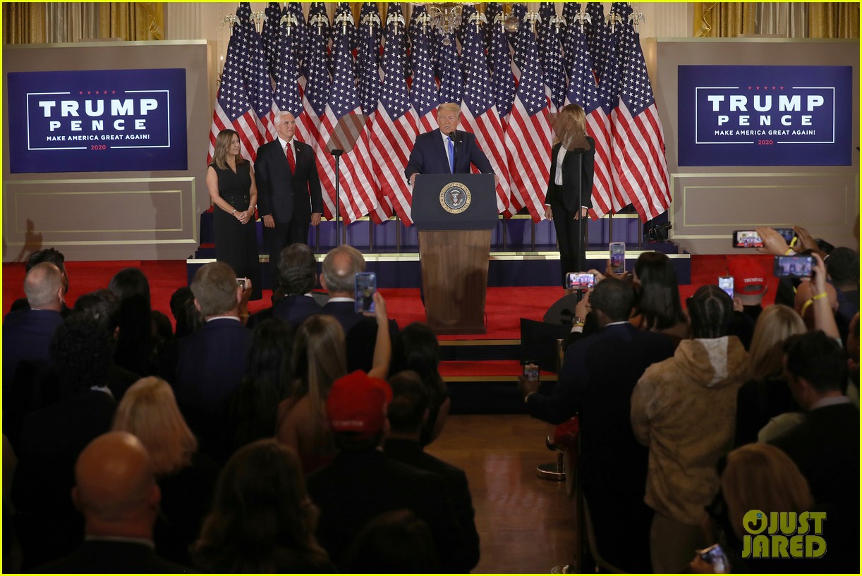 Trump Falsely Claims Victory on Election Night, Doesn't Want Remaining ...