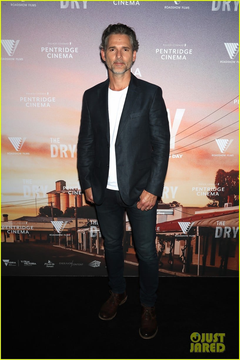 Eric Bana Steps Out For 'The Dry' Movie Premiere in Melbourne With Wife ...