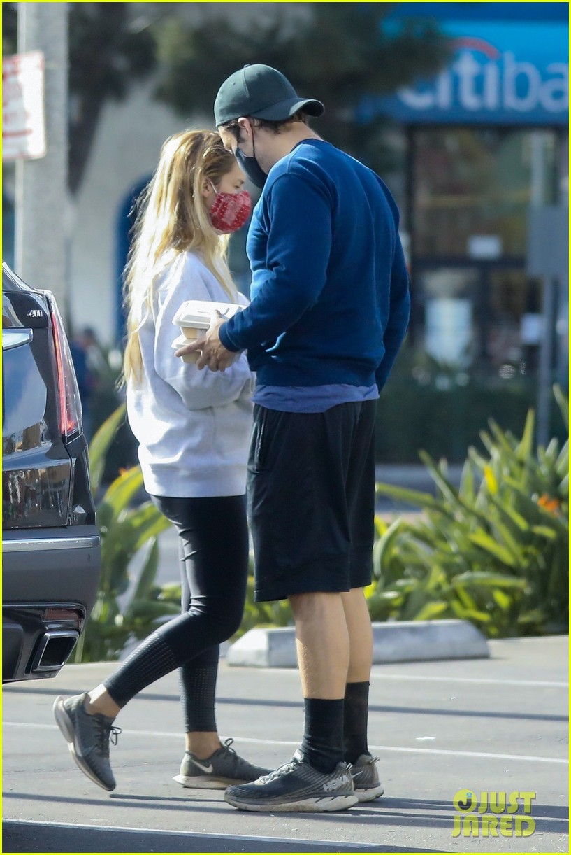 Sebastian Stan & Girlfriend Alejandra Onieva Mask Up While Picking Up ...