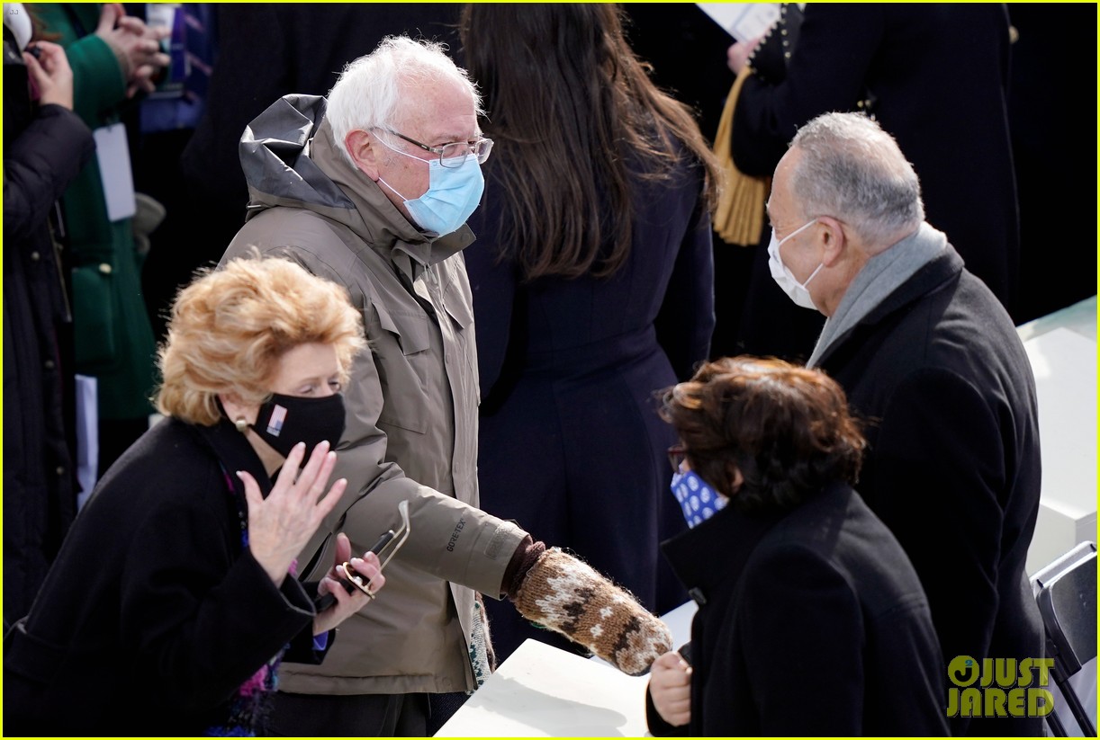 Bernie Sanders Goes Viral for His Inauguration Look: Photo 4518433 ...