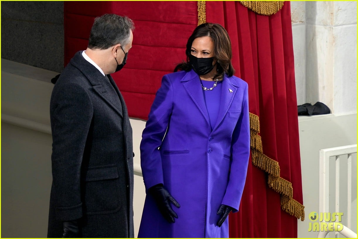 Cole & Ella Emhoff Arrive at Inauguration - Meet Vice President-Elect ...