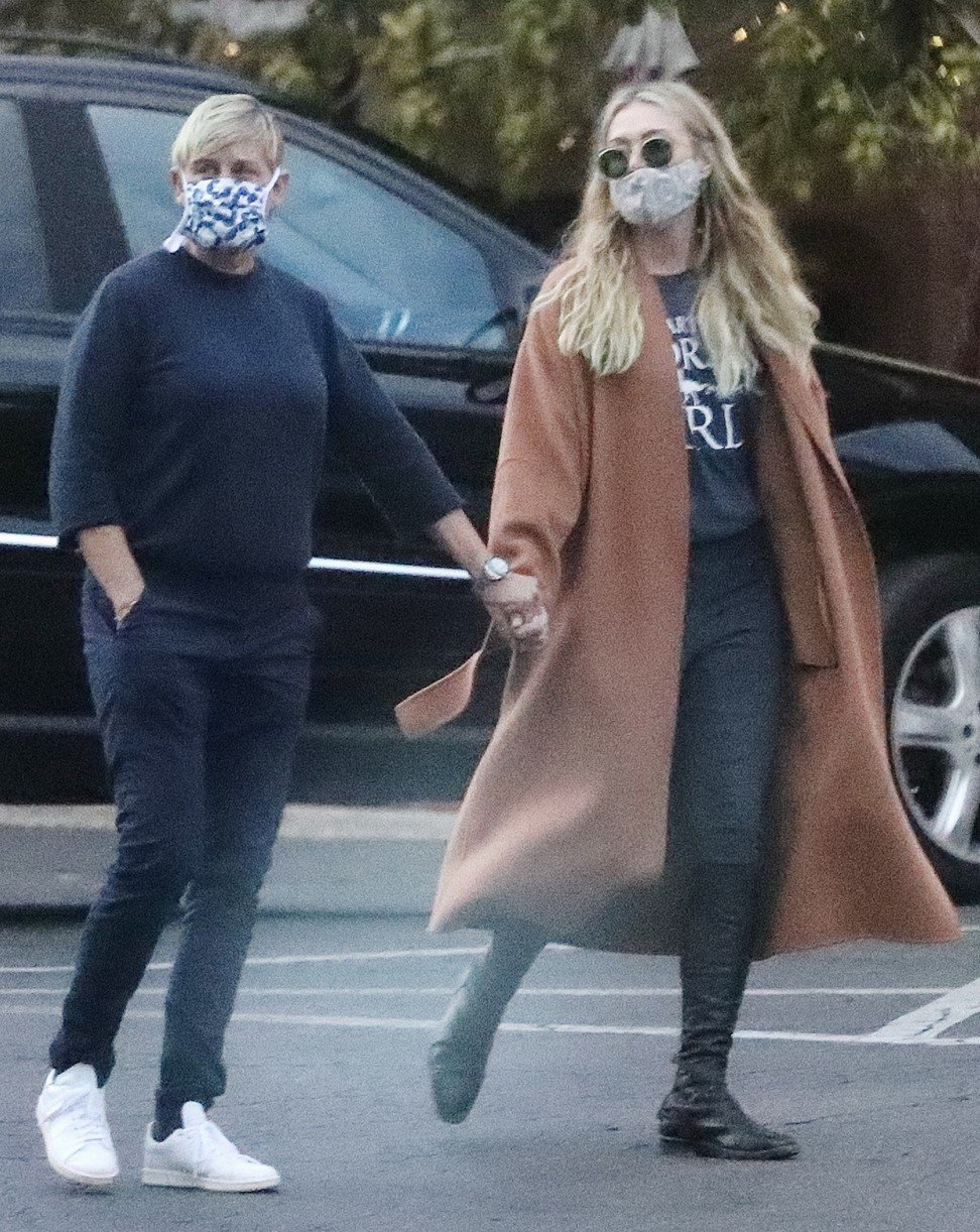 Ellen DeGeneres & Portia De Rossi Spotted Holding Hands During Rare ...