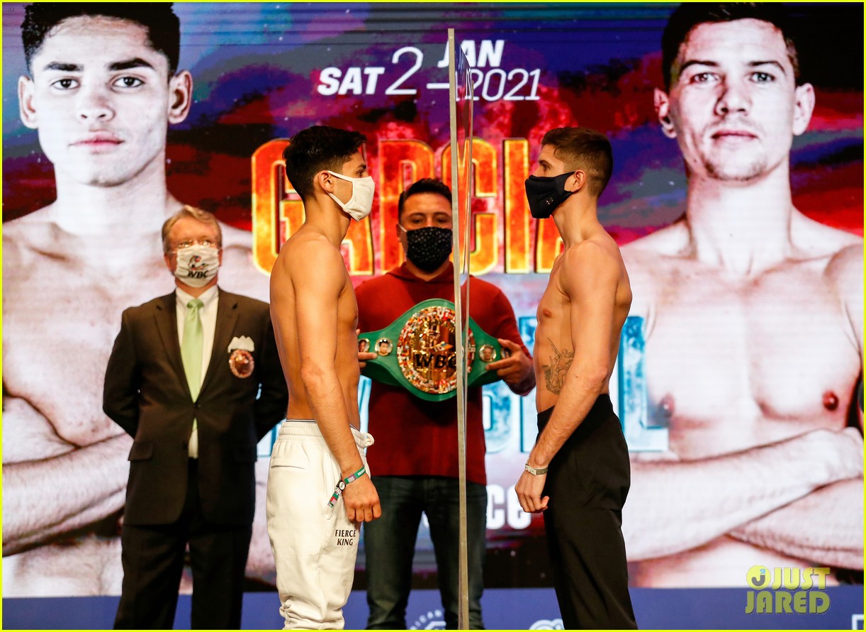 Boxer Ryan Garcia Wears Designer Underwear for Weigh-In Ahead of ...