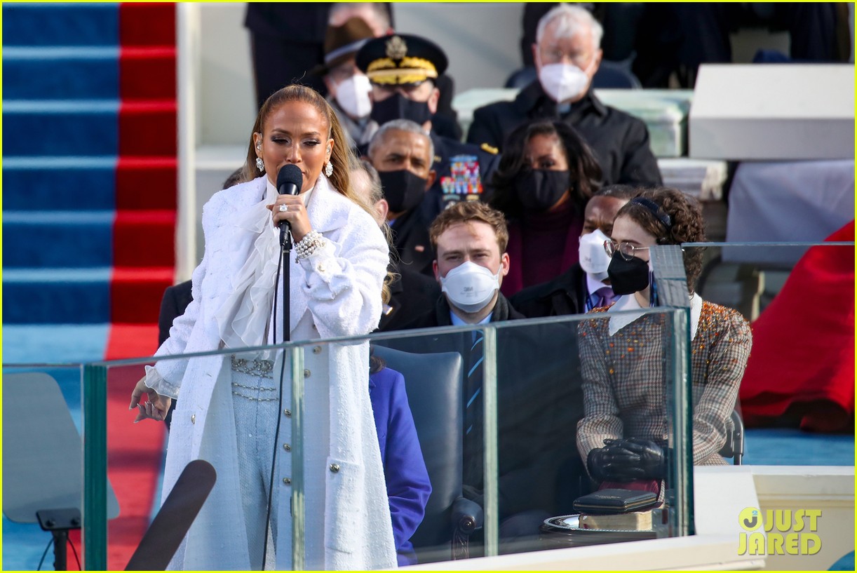 Watch Jennifer Lopez's Inauguration Performance (Where She Added a 'Let ...