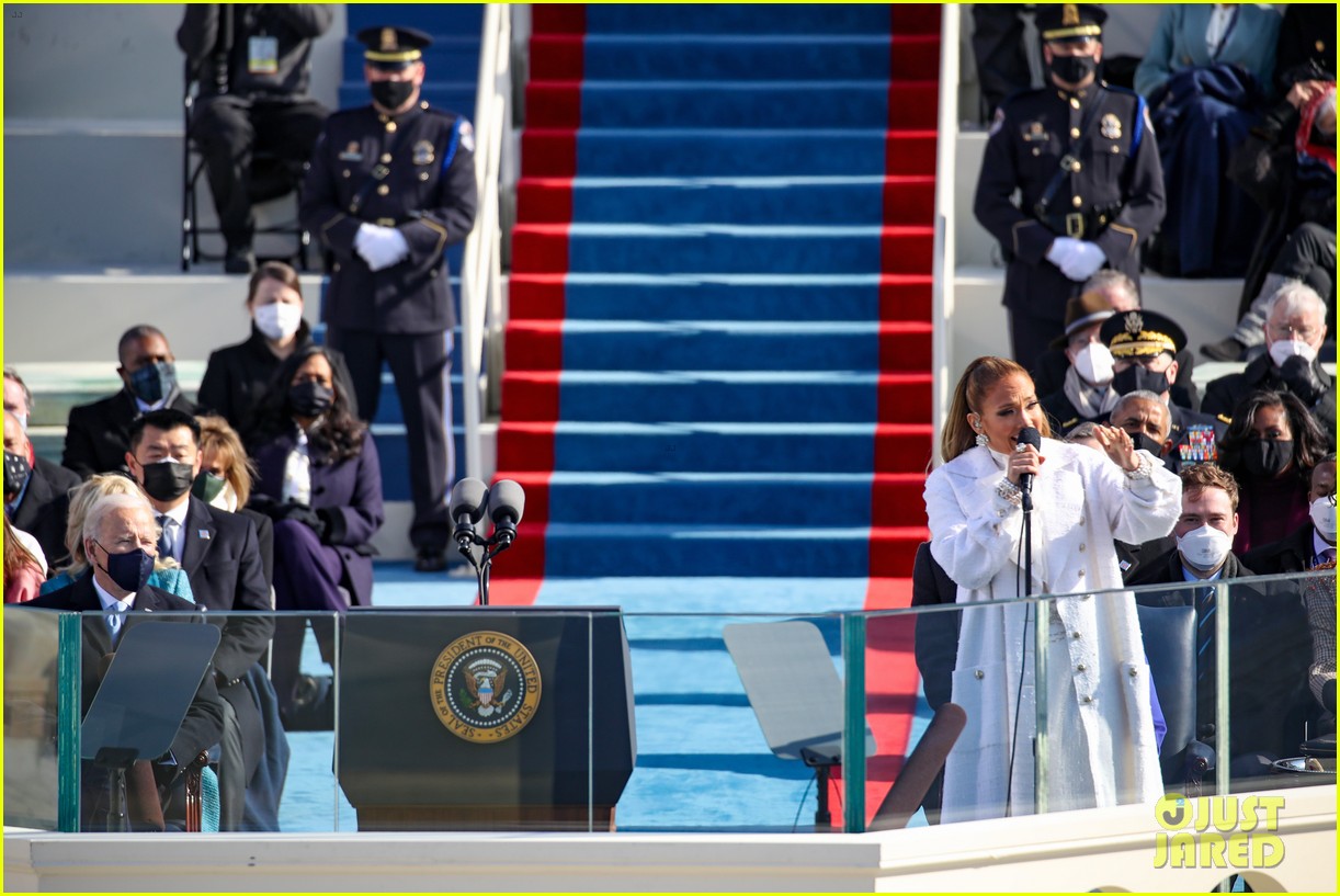 Watch Jennifer Lopez's Inauguration Performance (Where She Added a 'Let ...