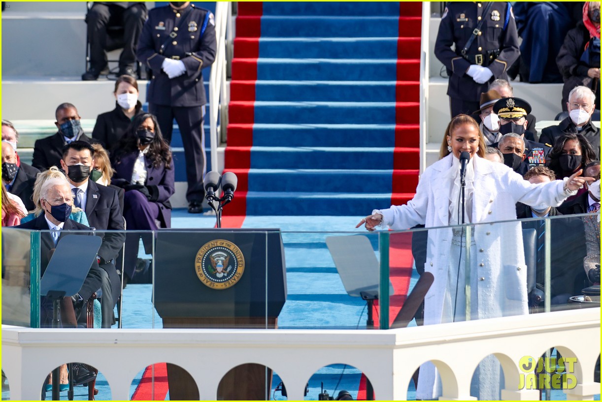 Watch Jennifer Lopez's Inauguration Performance (Where She Added a 'Let ...