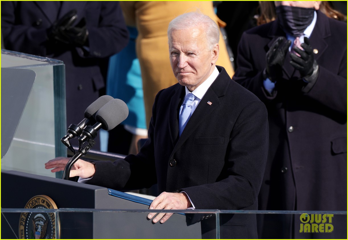 Joe Biden Delivers His First Speech as President: 'We Must End This ...