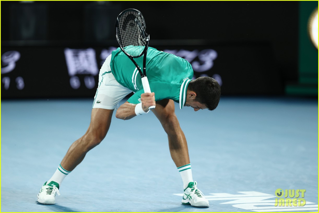 Novak Djokovic Destroys Tennis Racket in Fit of Rage During Australian ...
