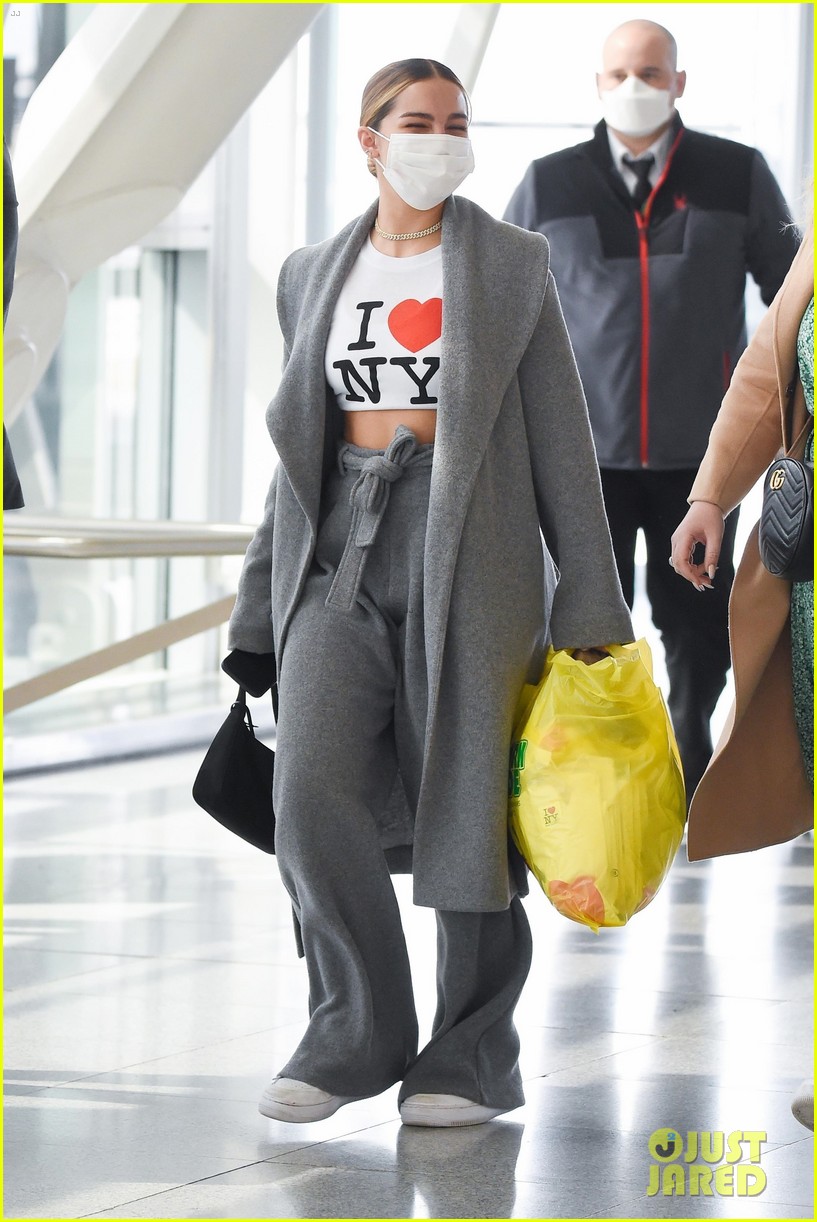Addison Rae Wears an 'I Love NY' Shirt While Heading Out of NYC: Photo ...