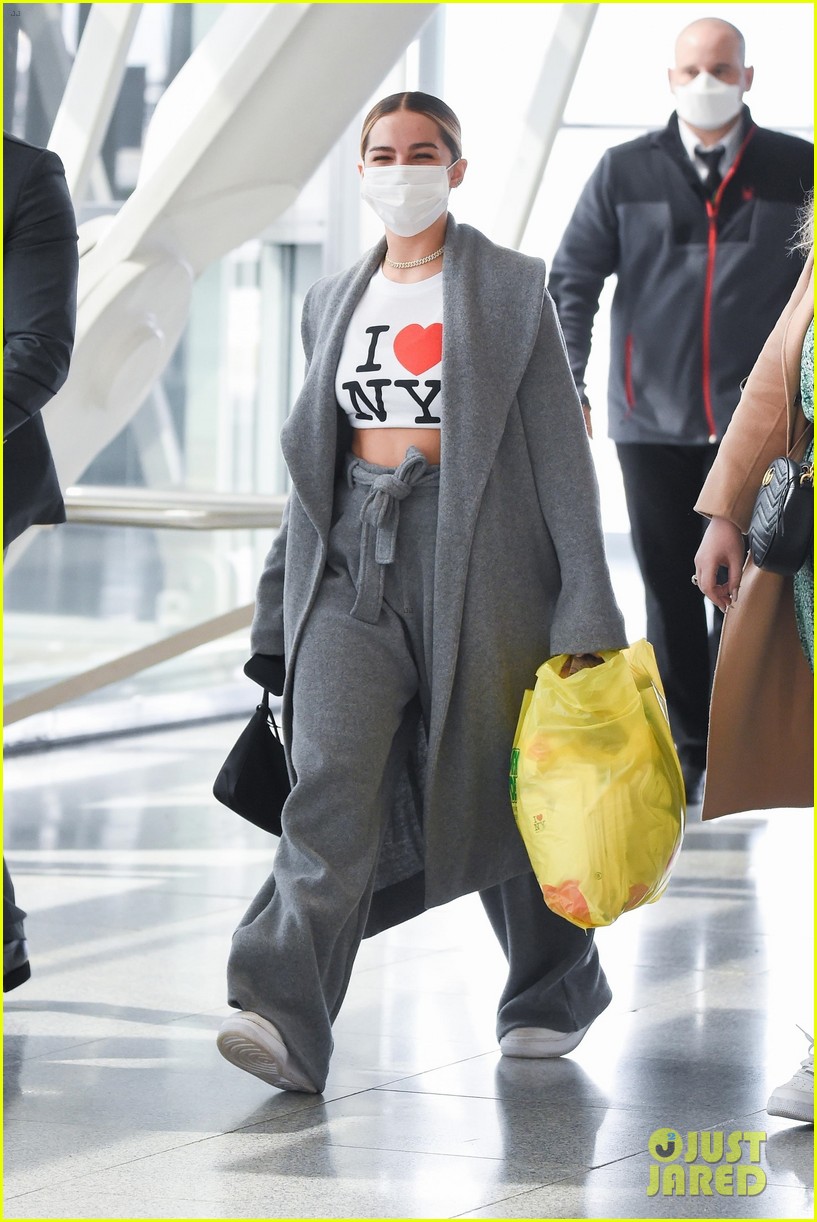 Addison Rae Wears an 'I Love NY' Shirt While Heading Out of NYC: Photo ...