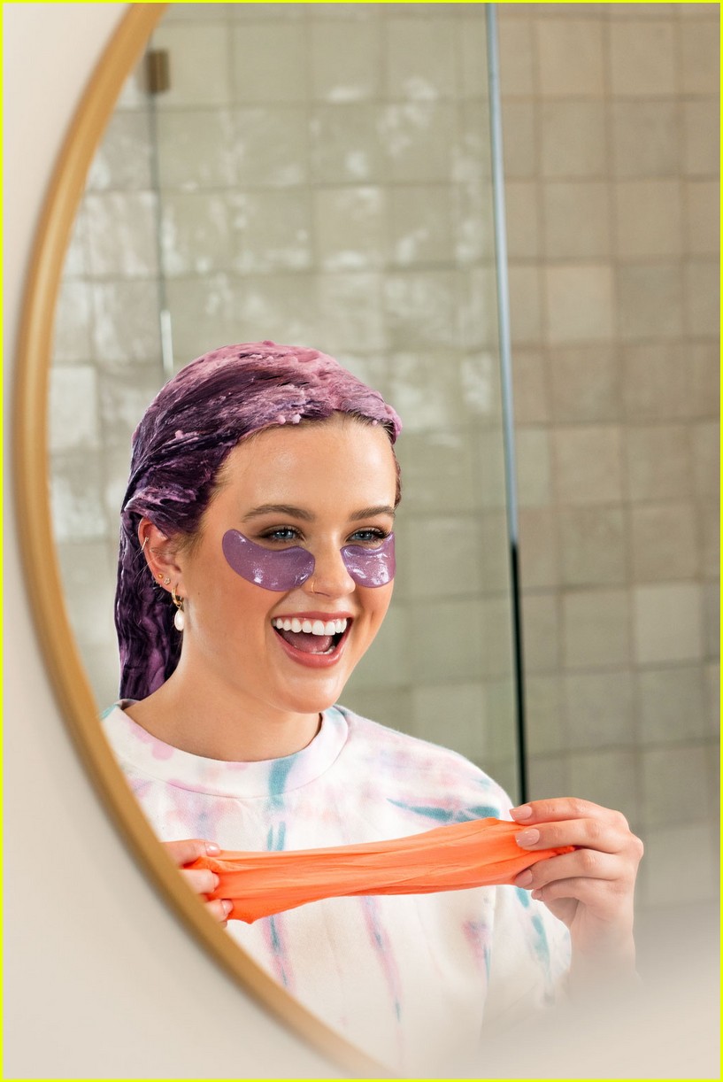Ava Phillippe Dyes Her Hair Purple Using Hally's At-Home Hair Dye Kit ...