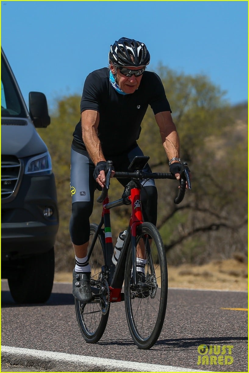 Harrison Ford, 78, Wears Skintight Riding Outfit While Biking Through ...