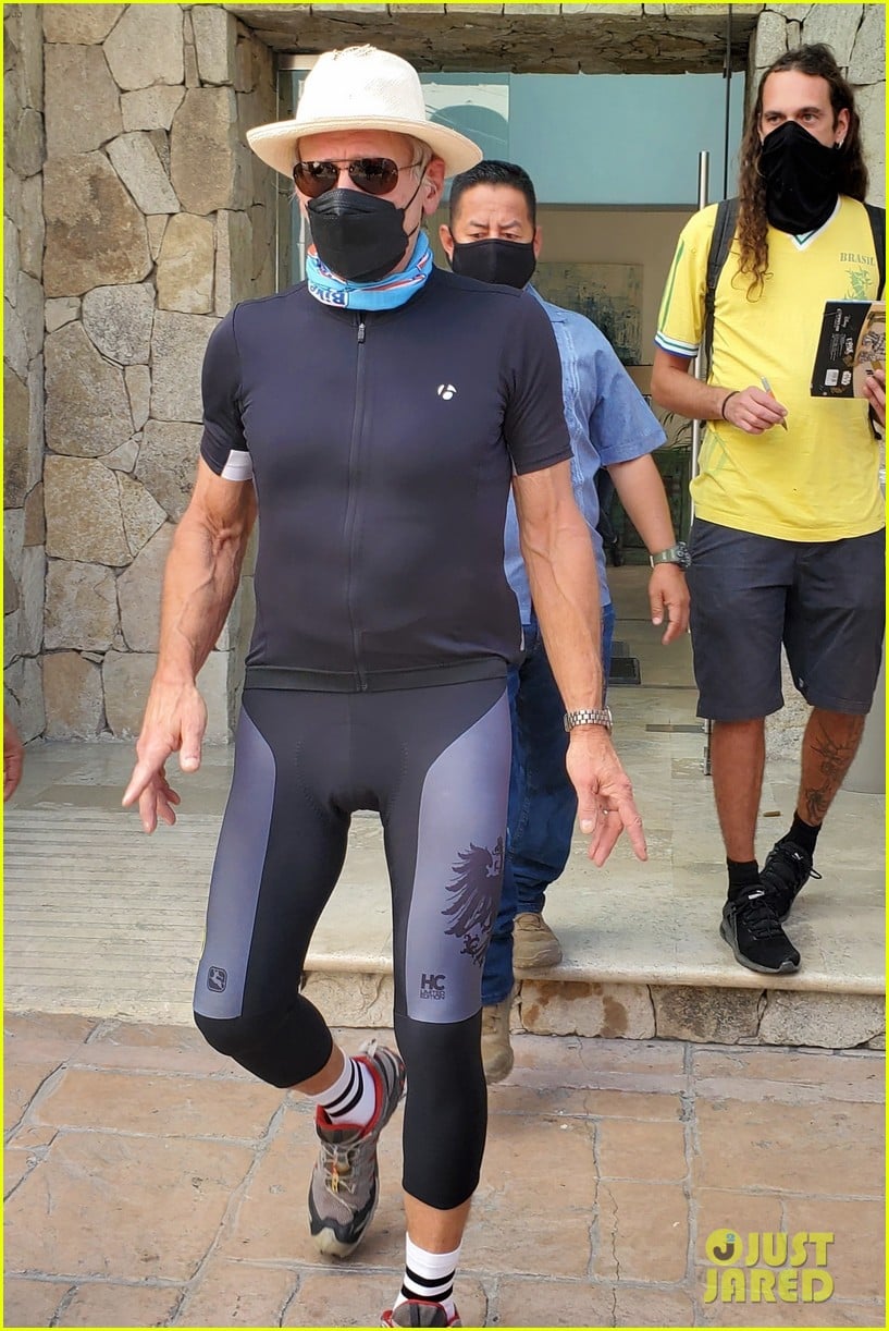 Harrison Ford, 78, Wears Skintight Riding Outfit While Biking Through ...