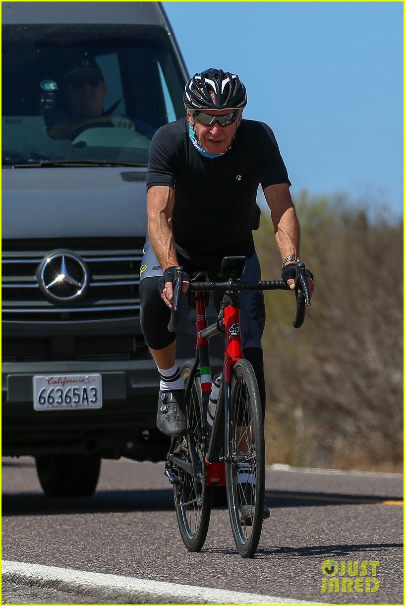 Harrison Ford, 78, Wears Skintight Riding Outfit While Biking Through ...