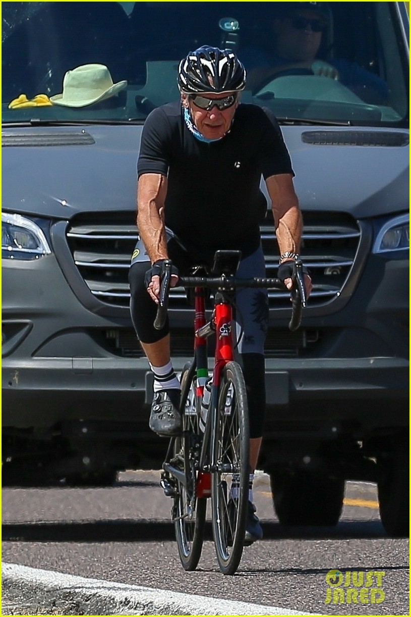 Harrison Ford, 78, Wears Skintight Riding Outfit While Biking Through ...