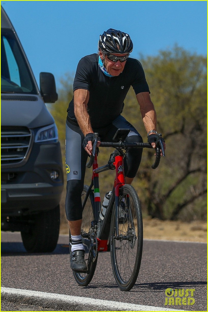 Harrison Ford, 78, Wears Skintight Riding Outfit While Biking Through ...