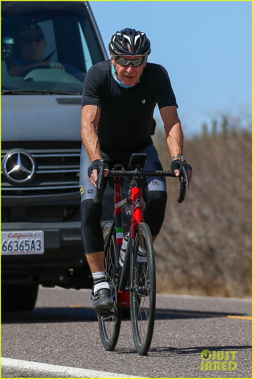 Harrison Ford, 78, Wears Skintight Riding Outfit While Biking Through ...