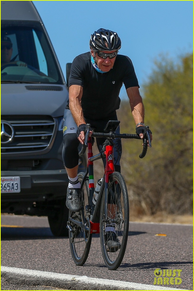 Harrison Ford, 78, Wears Skintight Riding Outfit While Biking Through ...
