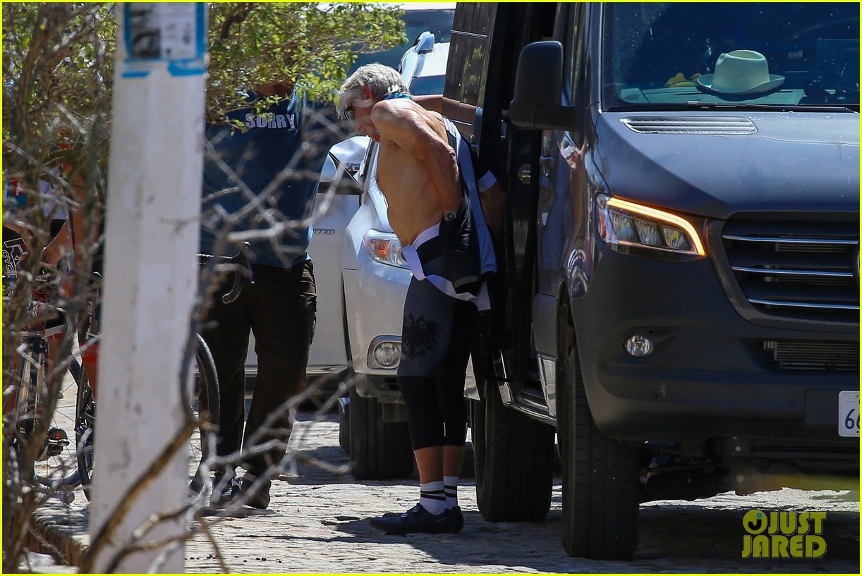 Harrison Ford, 78, Wears Skintight Riding Outfit While Biking Through ...