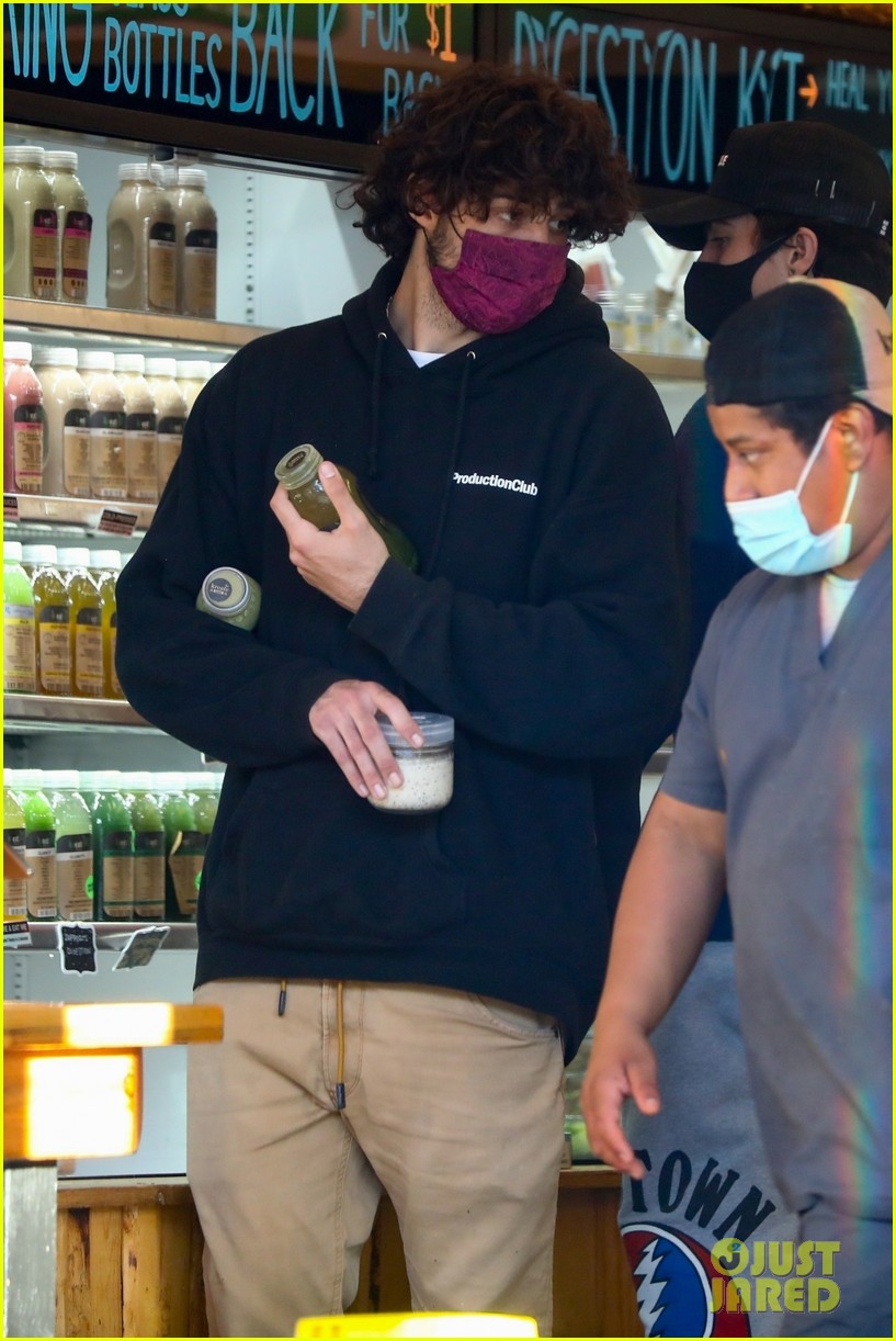 Noah Centineo Grabs a Healthy Snack After Showing Off His Shirtless ...