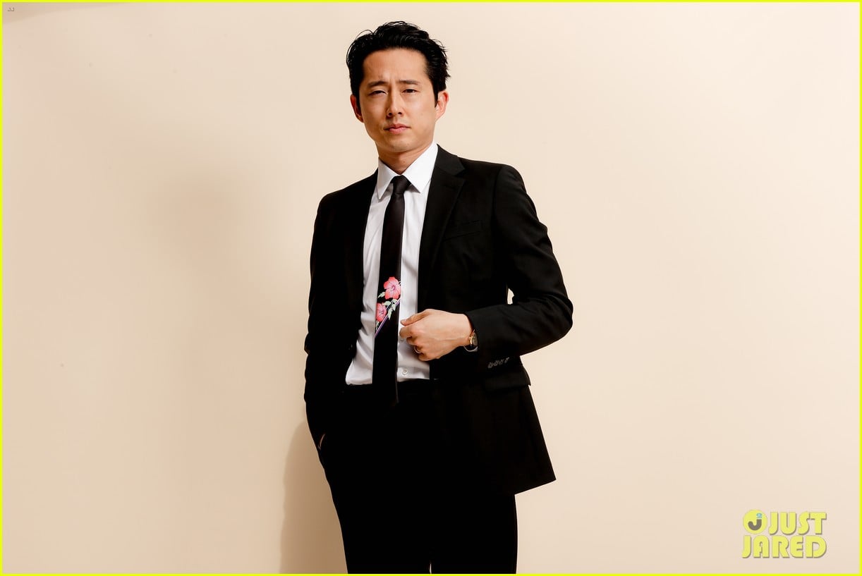Minari's Steven Yeun Poses in Prada For Critics' Choice Awards 2021 ...