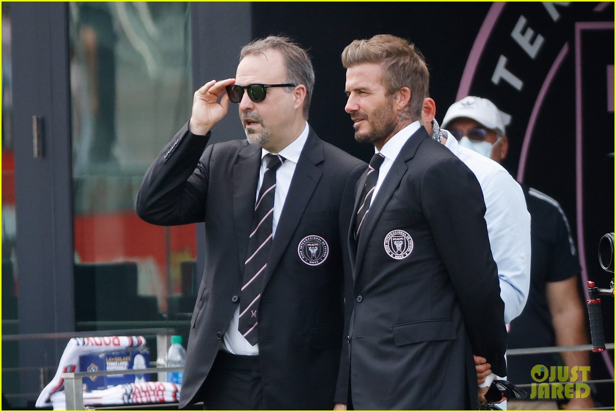 David Beckham Watches Inter Miami CF Soccer Game With Pal Tom Brady ...