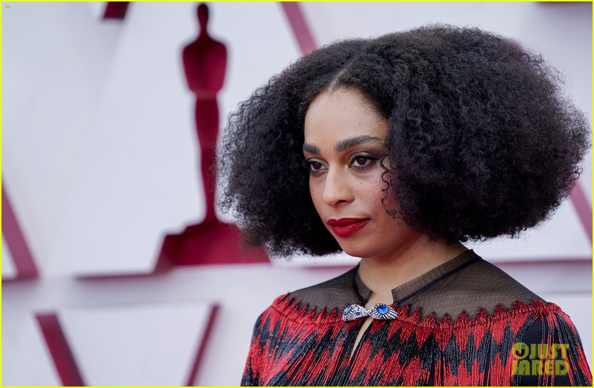 Best Original Song Nominee Celeste Carries A Human Heart Purse on ...