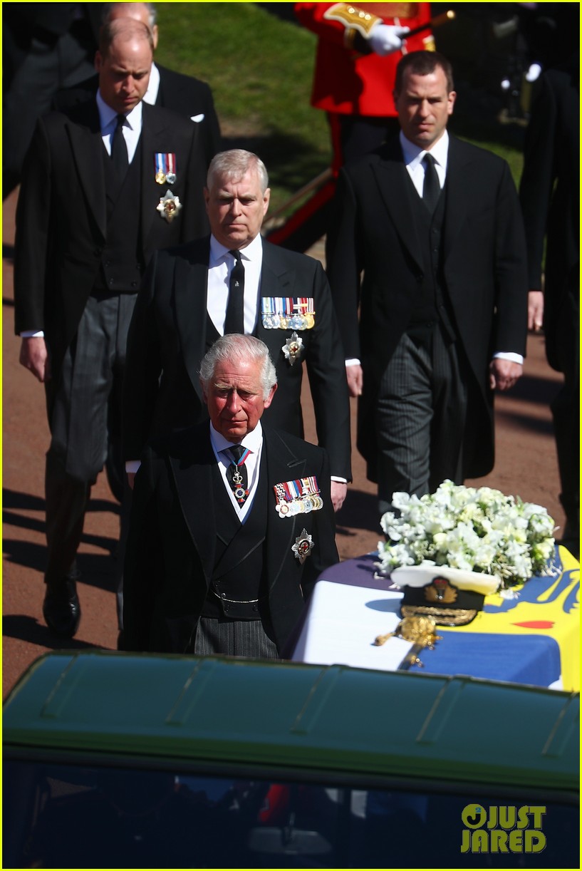 Prince Charles Makes Emotional Walk Behind Father Prince Philip's ...