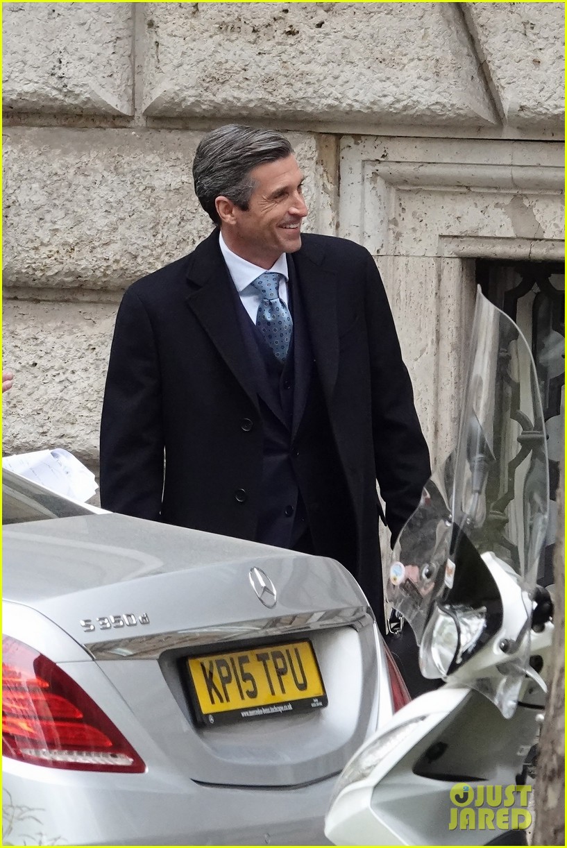 Patrick Dempsey Suits Up While Filming 'Devils' Season Two in Rome ...