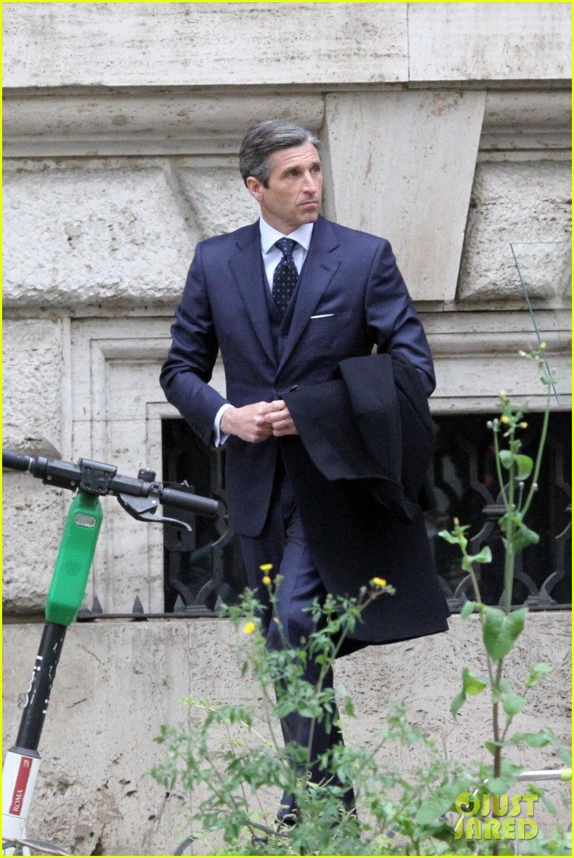 Patrick Dempsey Suits Up While Filming 'Devils' Season Two in Rome ...