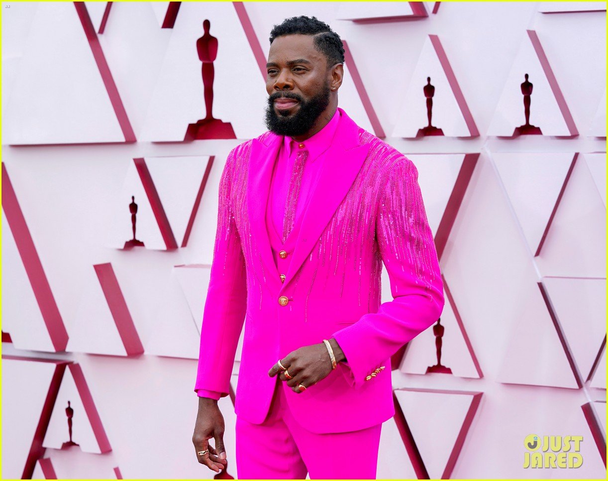 Colman Domingo's Pink Suit at Oscars 2021 Is an Incredible Fashion ...
